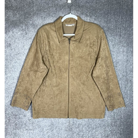 Passport | Jackets & Coats | Vintage Passports Faux Suede Microfiber ...